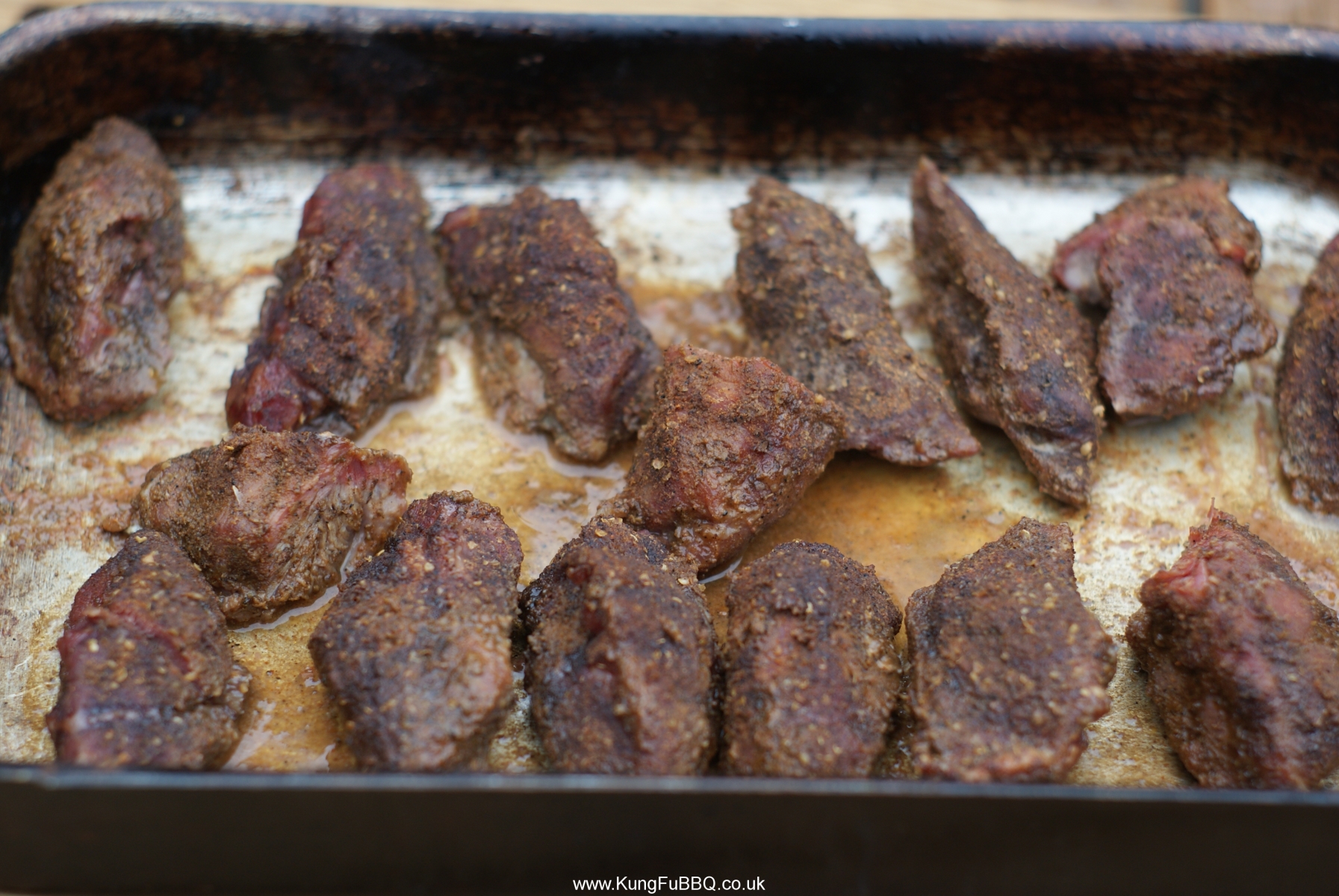 BBQ60/17: Szechuan smoked pigs cheeks - KungFuBBQ: