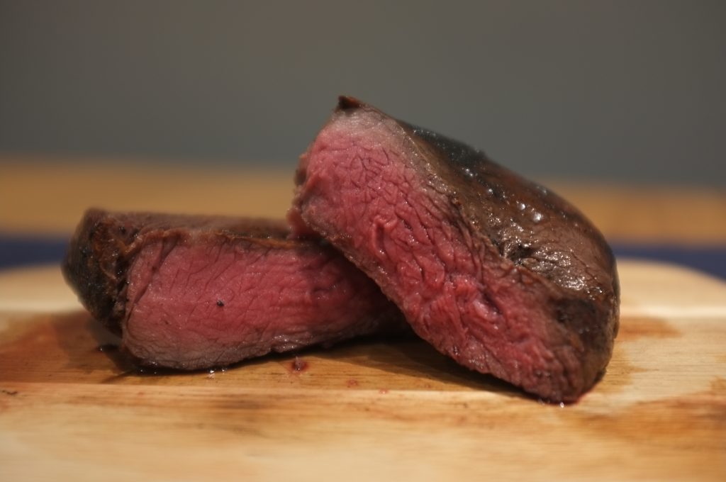 BBQ06/17: Cold smoked, reverse dirty seared Pave Rump Steak - KungFuBBQ:
