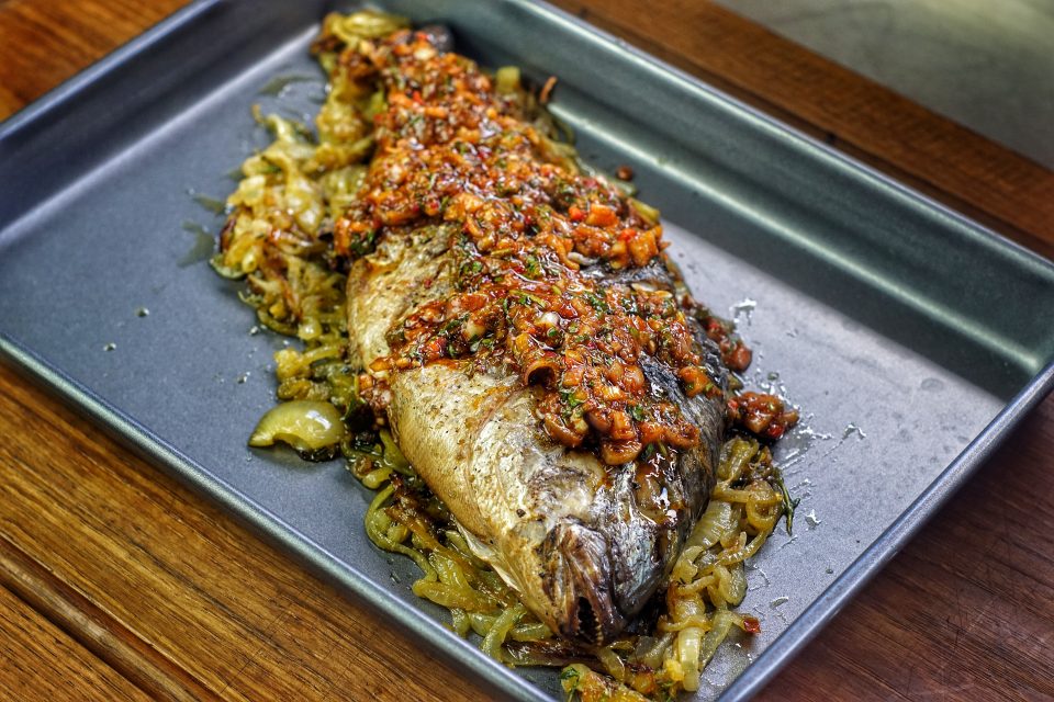 110/18: Grilled Red Mullet* - KungFuBBQ: