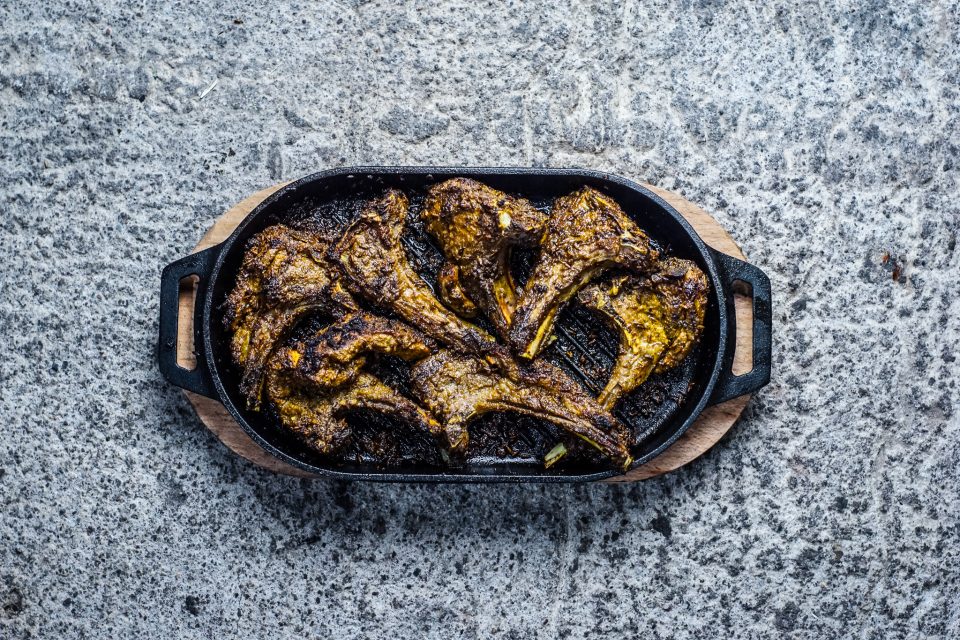 143/18: Rose Petal Hogget Chops - KungFuBBQ: