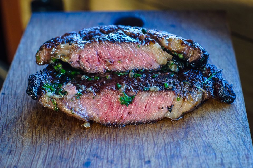Dirty Steak with melted bone marrow butter - KungFuBBQ: